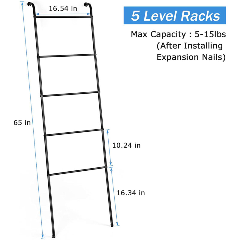 The Twillery Co.® 65" Blanket Ladder & Reviews | Wayfair